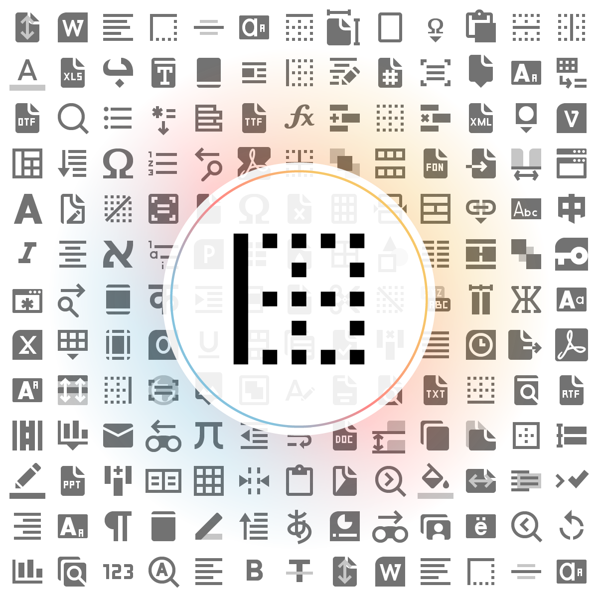Border Left Icon Iconshock