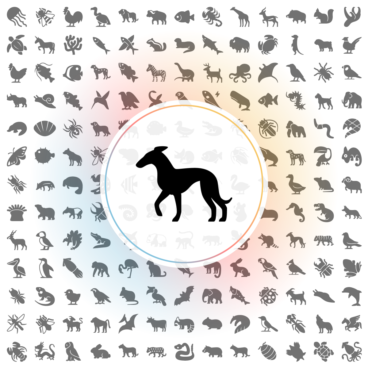 Greyhound Icon - Iconshock