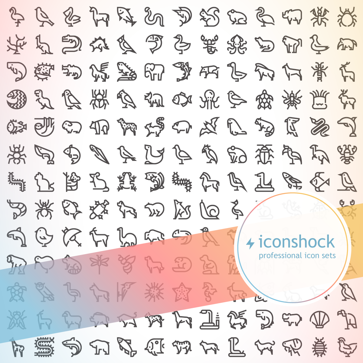 Glyph - Animals Icons - Iconshock
