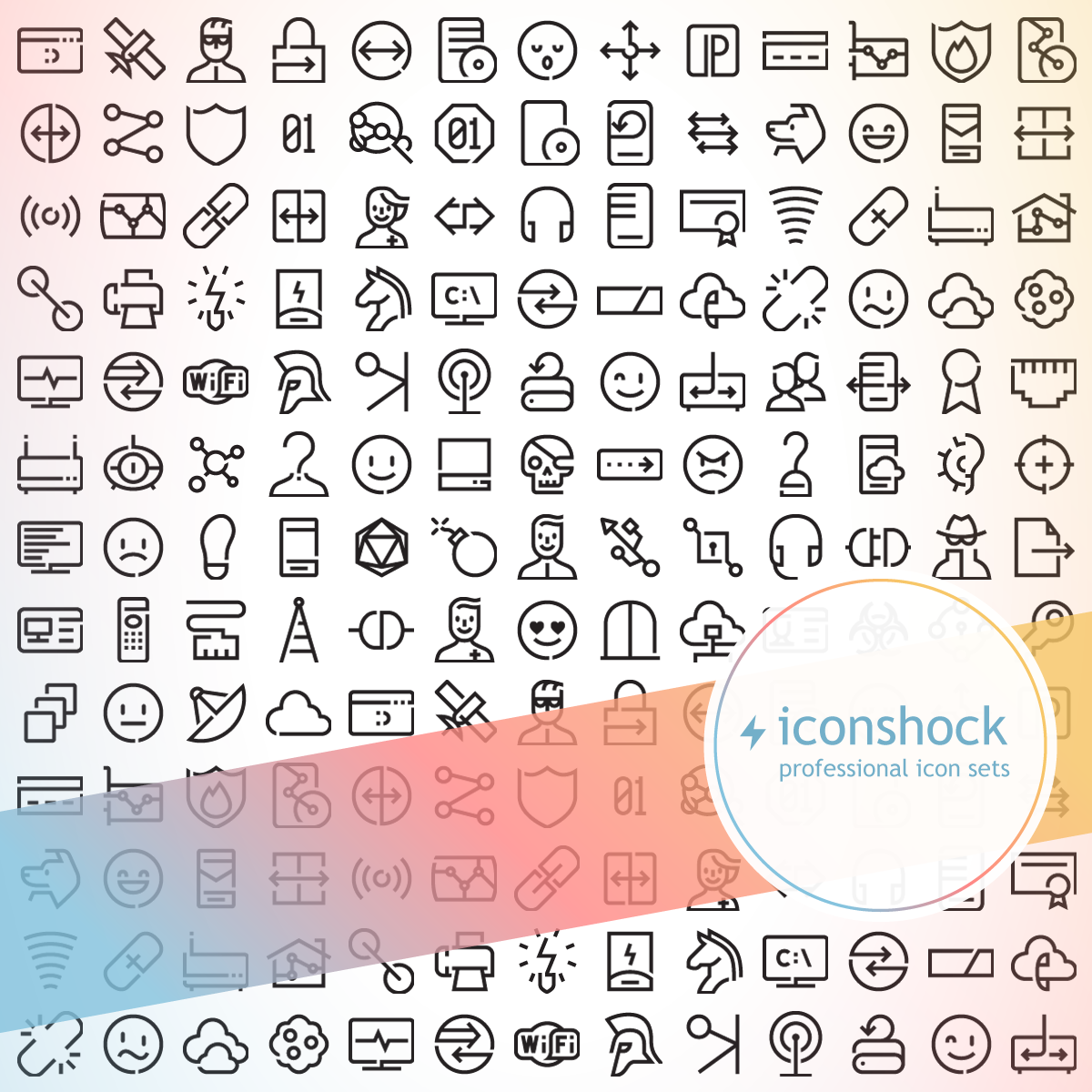Glyph - Networking Icons - Iconshock