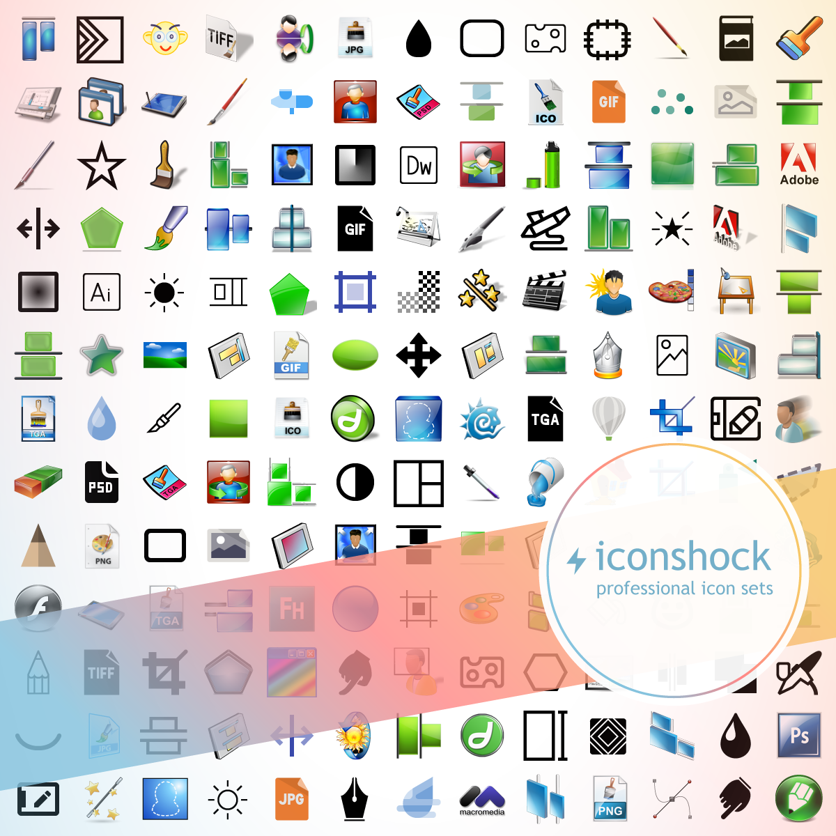 Graphics Icons - Iconshock