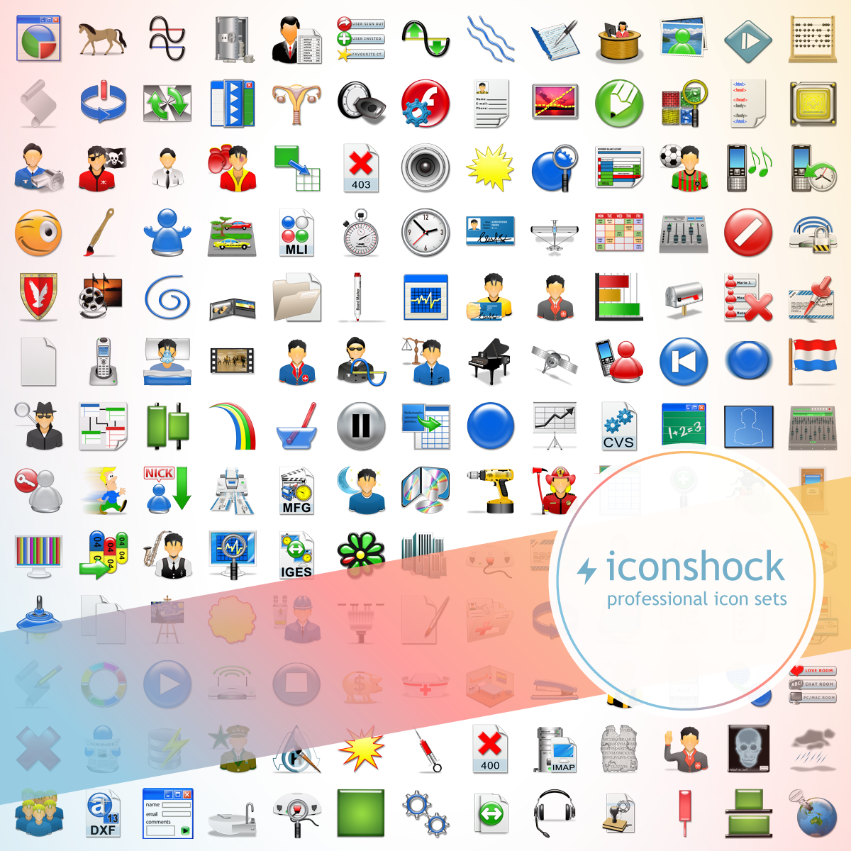 Impressions Icons - Iconshock