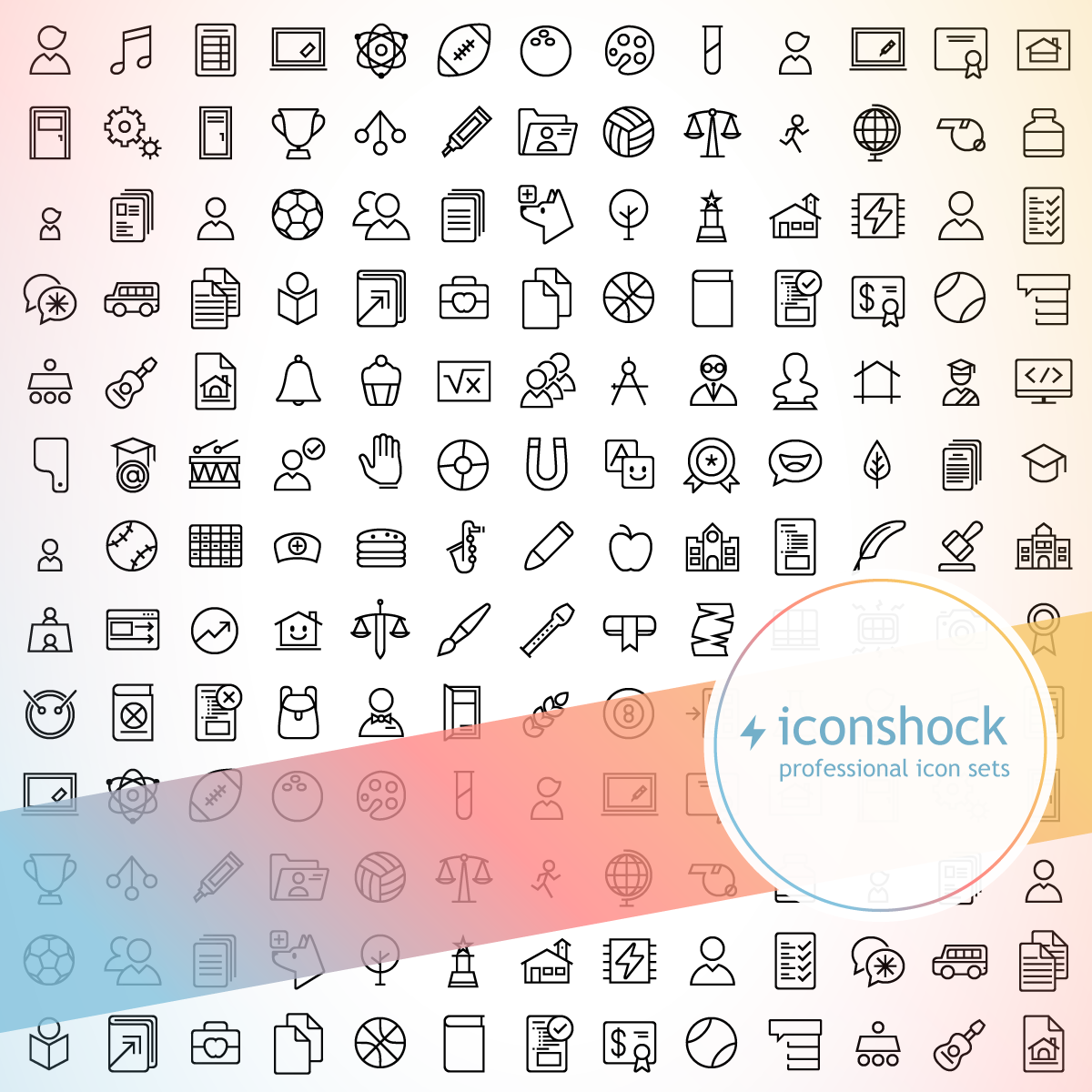 Ios line - Education Icons - Iconshock