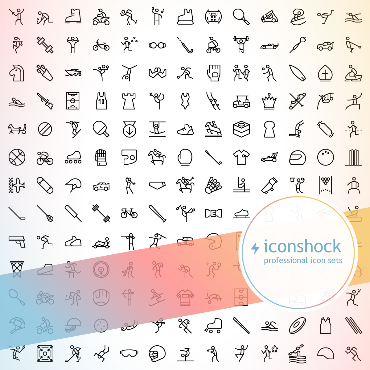 Ios line - Sports Icons - Iconshock