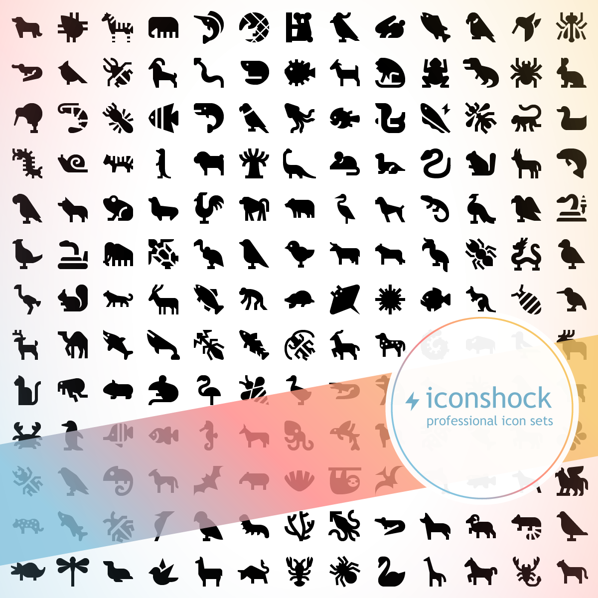 Material black - Animals Icons - Iconshock