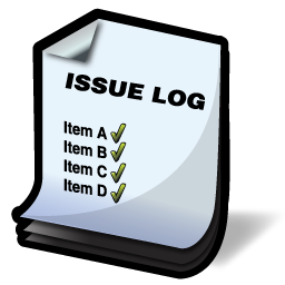 issue log icon