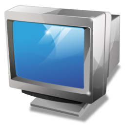crt monitor icon