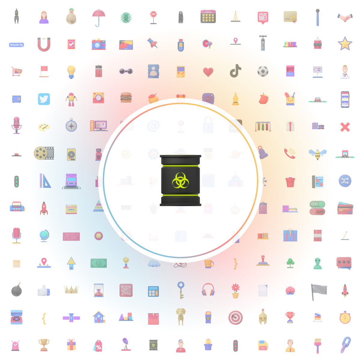 Hazard Icons - Iconshock