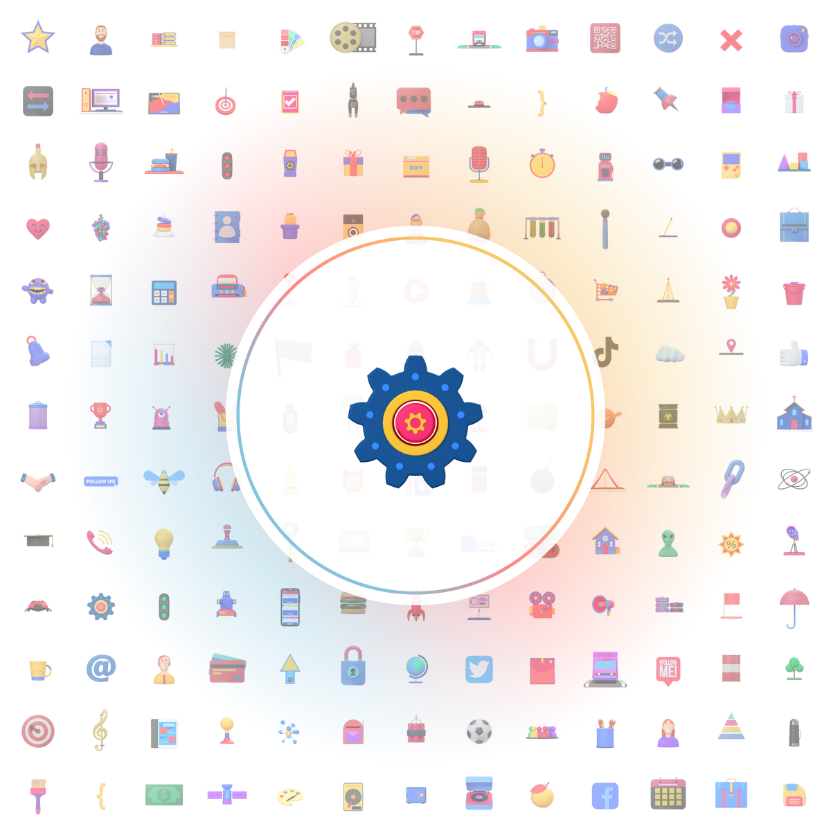 Gear Icons - Iconshock