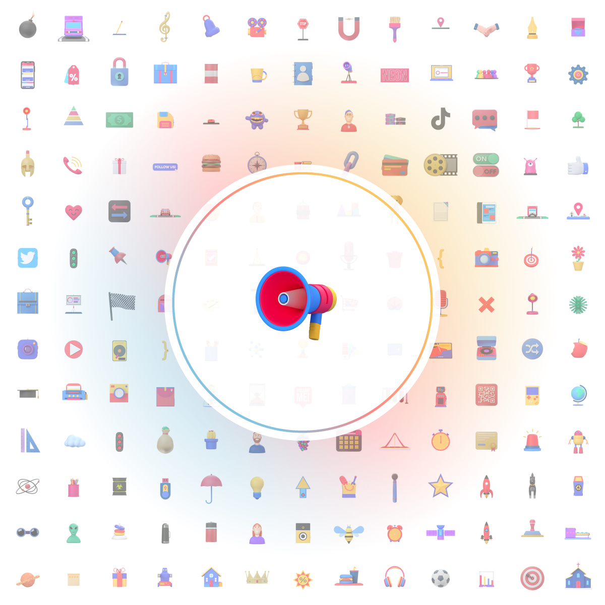 Megaphone Icons - Iconshock