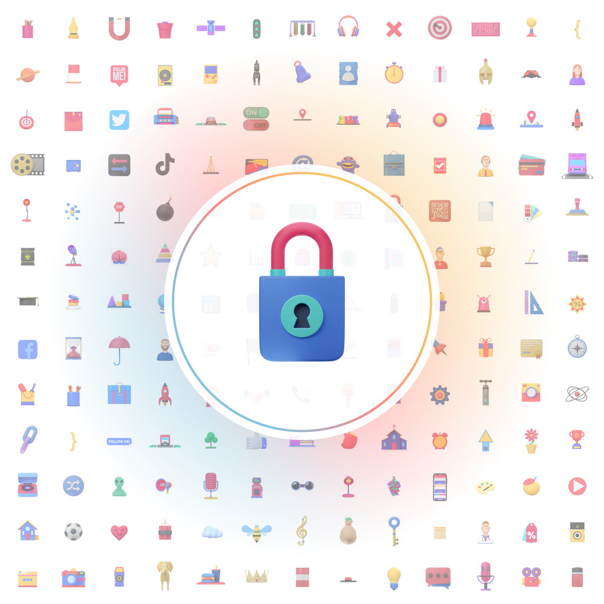 Lock Icons - Iconshock