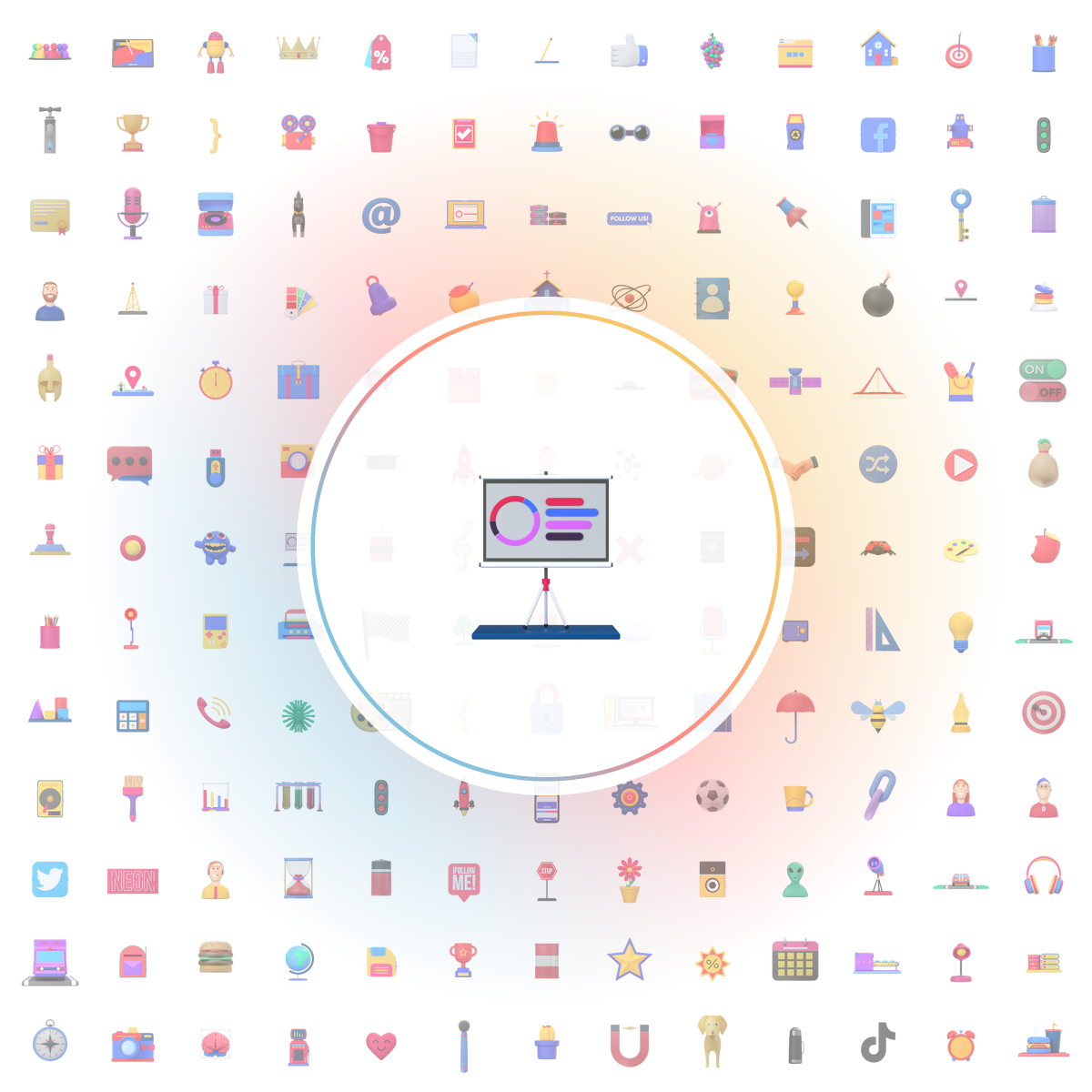 Stats Icons - Iconshock