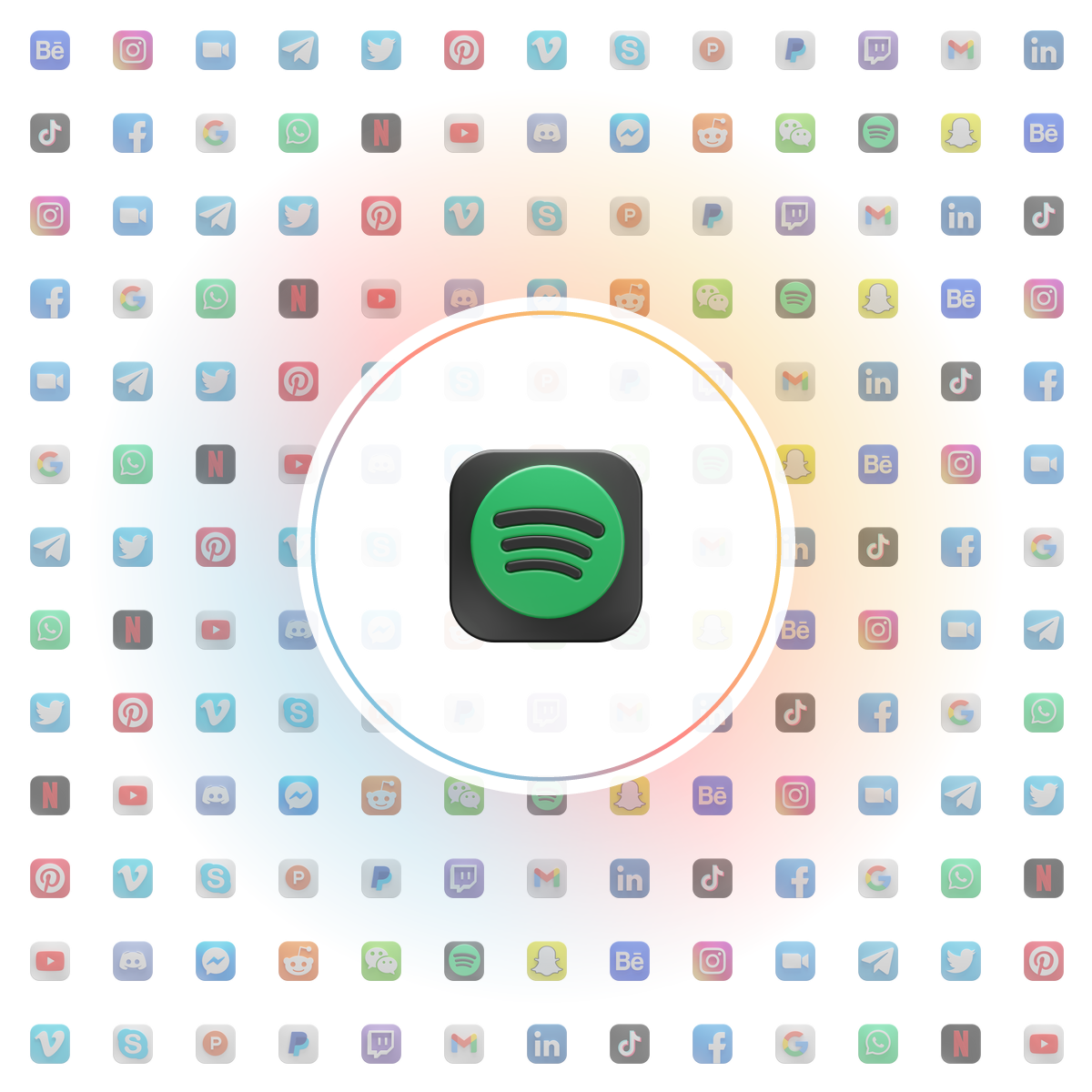 Music streaming Icons - Iconshock