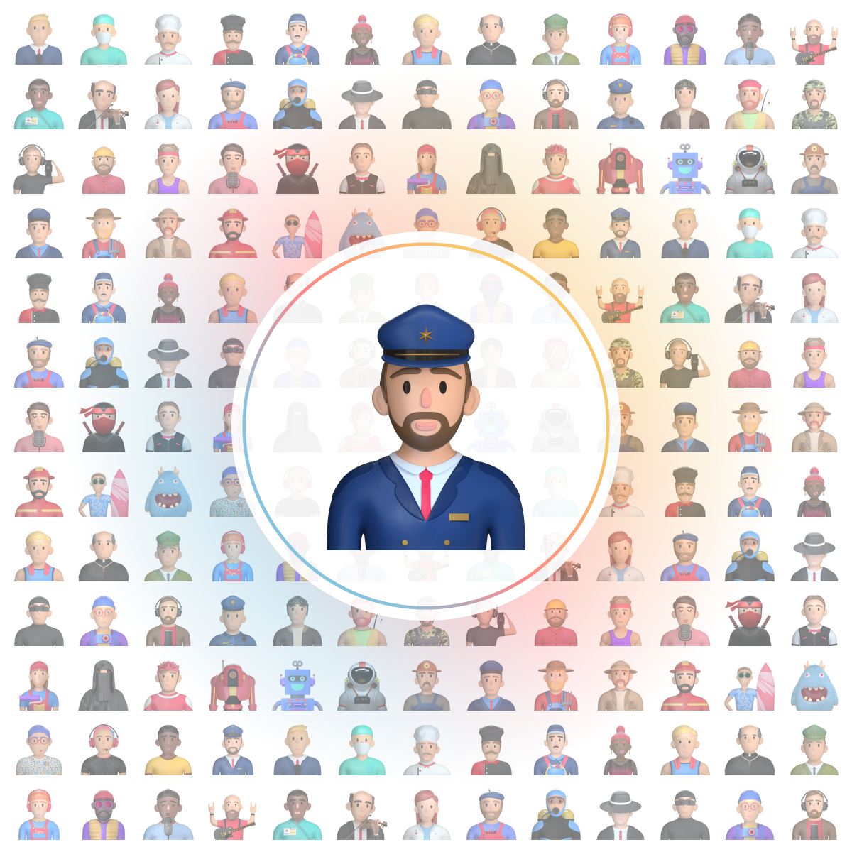 Crew Icons - Iconshock