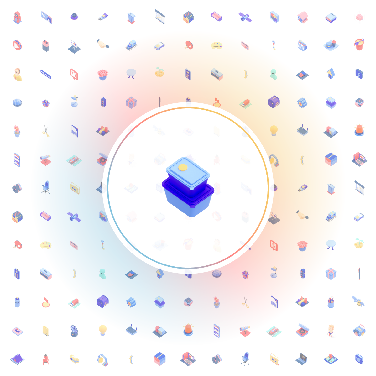 Contain Icons - Iconshock