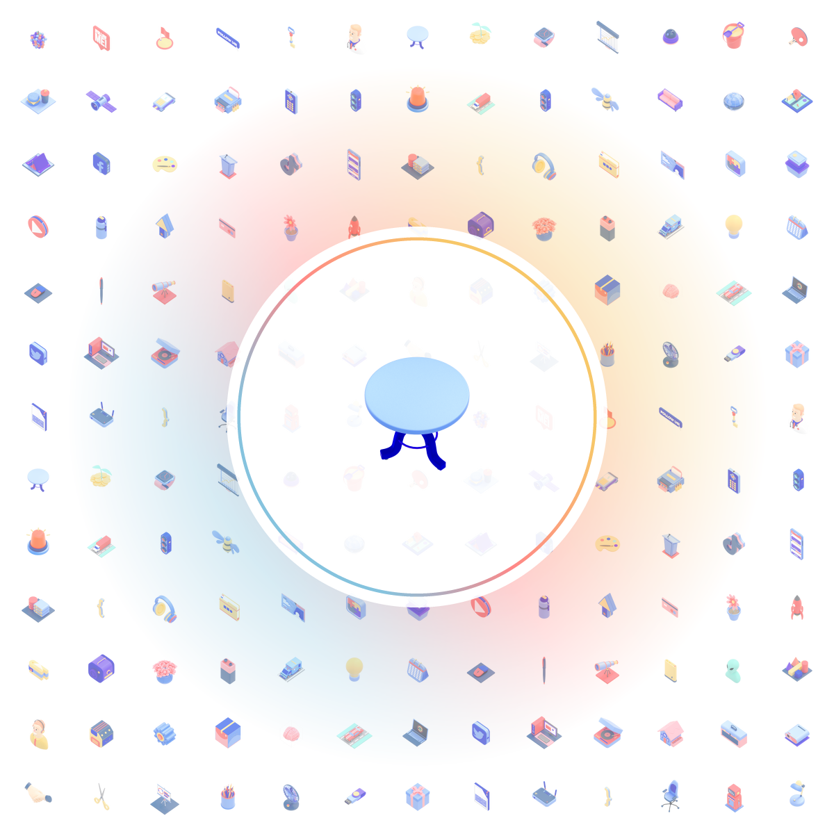 Table Icons - Iconshock
