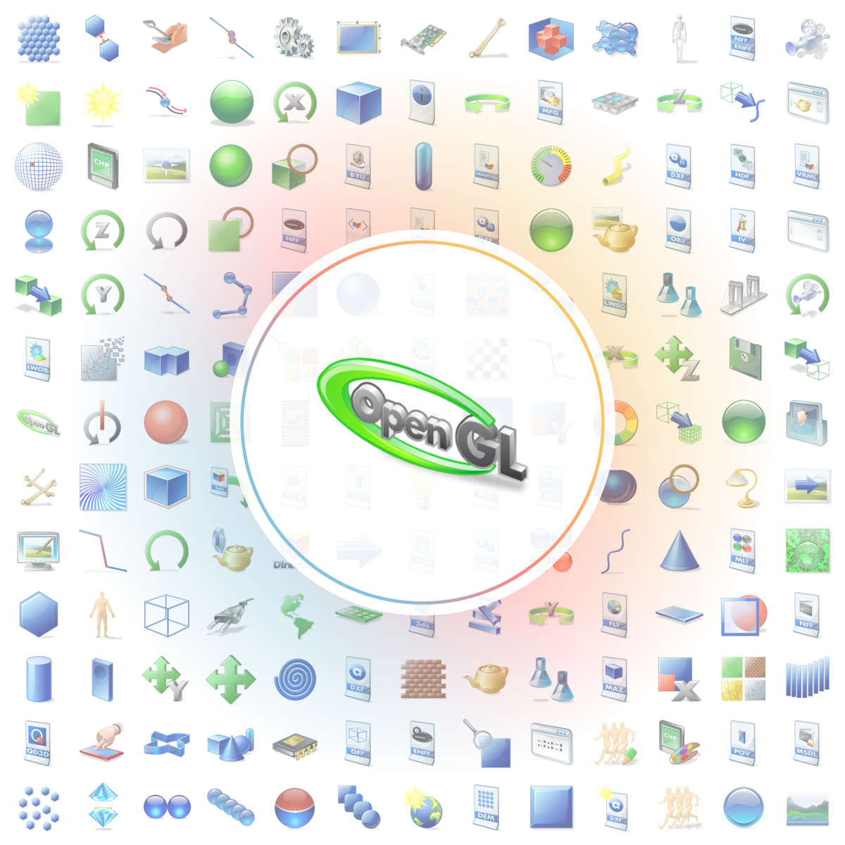 Opengl Icon - Iconshock