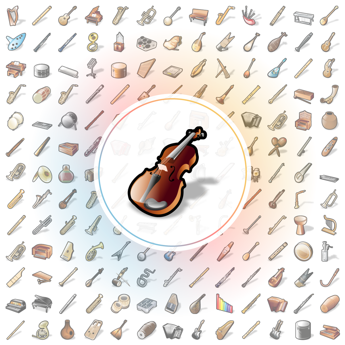 Fiddle Icon - Iconshock