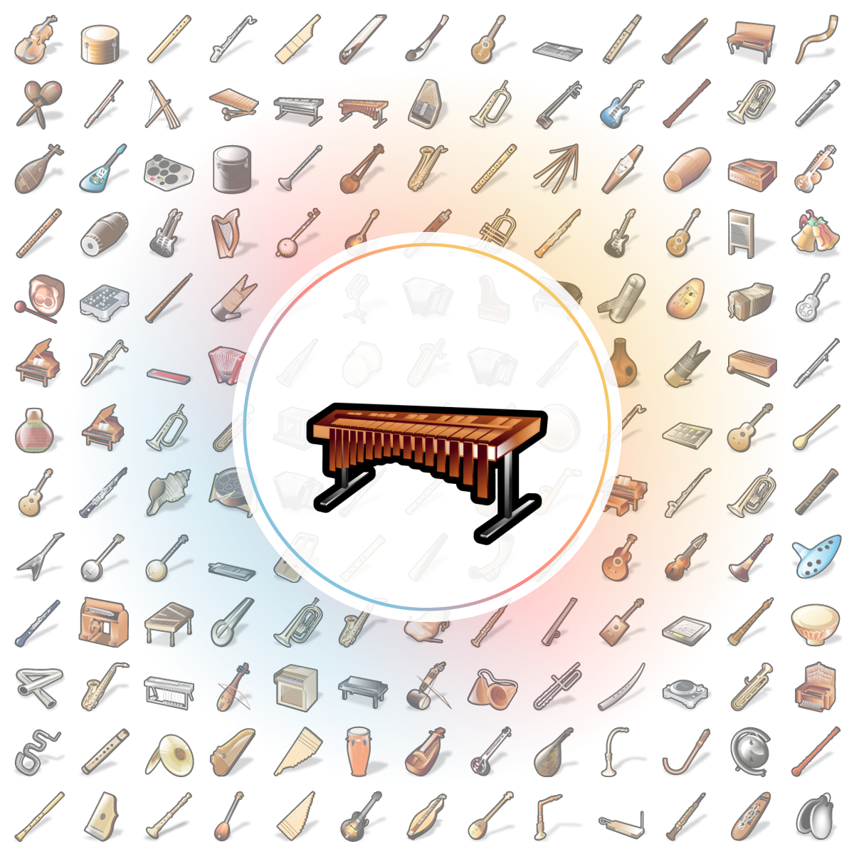 Vibraphone Icon - Iconshock