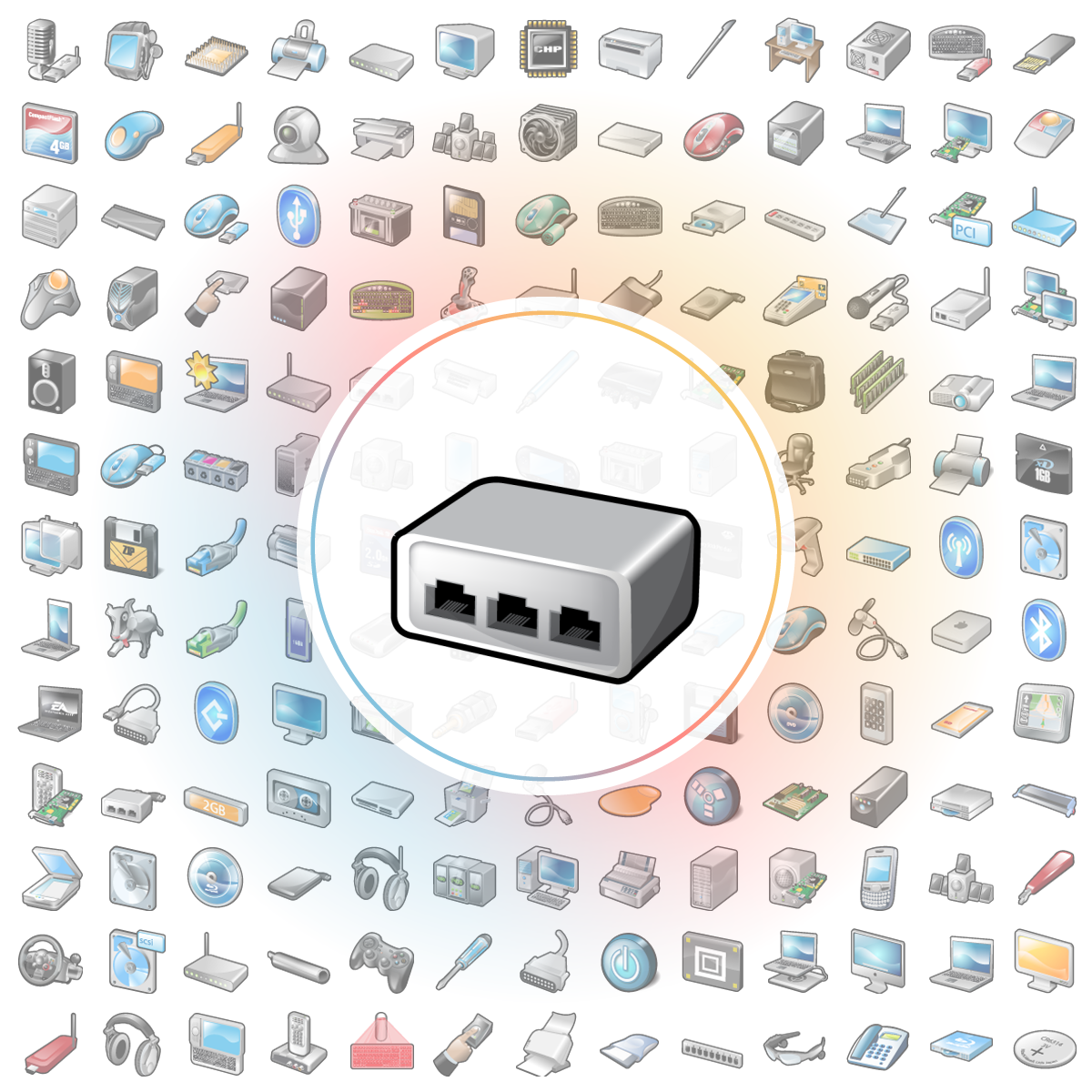 Hub Icon - Iconshock