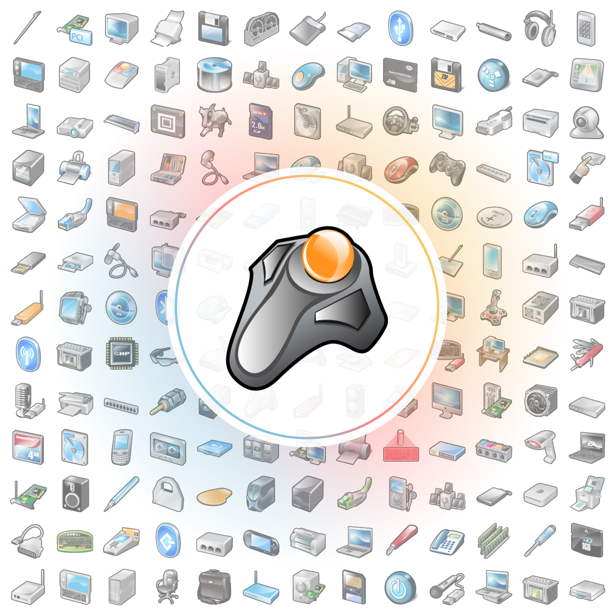 Trackball Icon - Iconshock