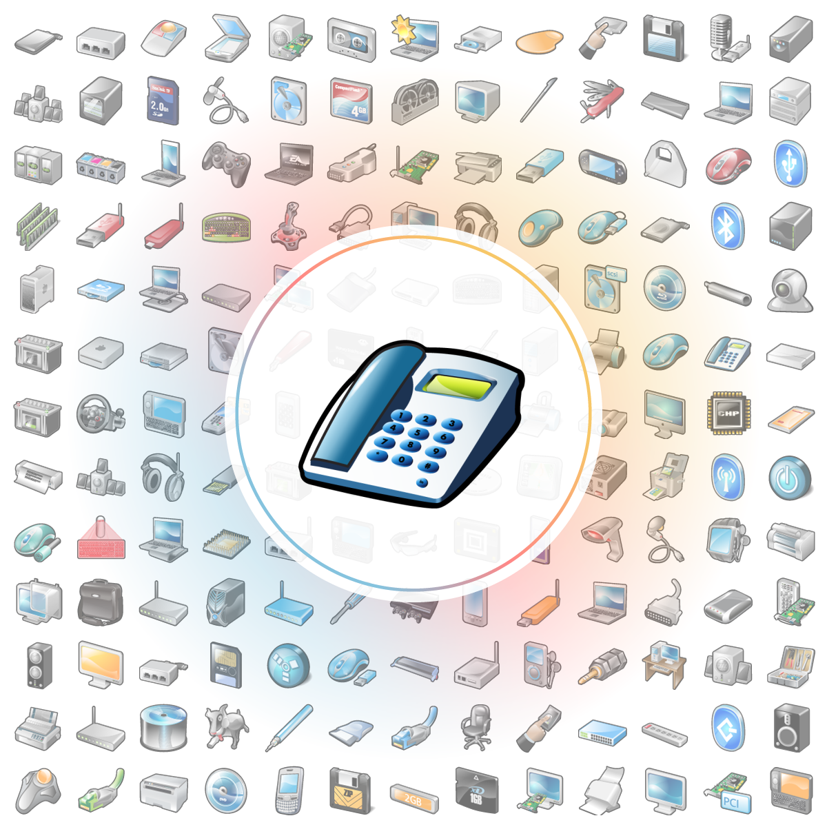 Voip phone Icon - Iconshock
