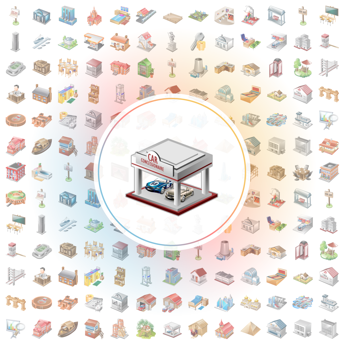 Concessionaire Icon - Iconshock