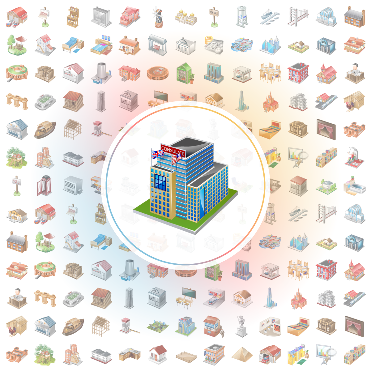 Consulate Icon - Iconshock