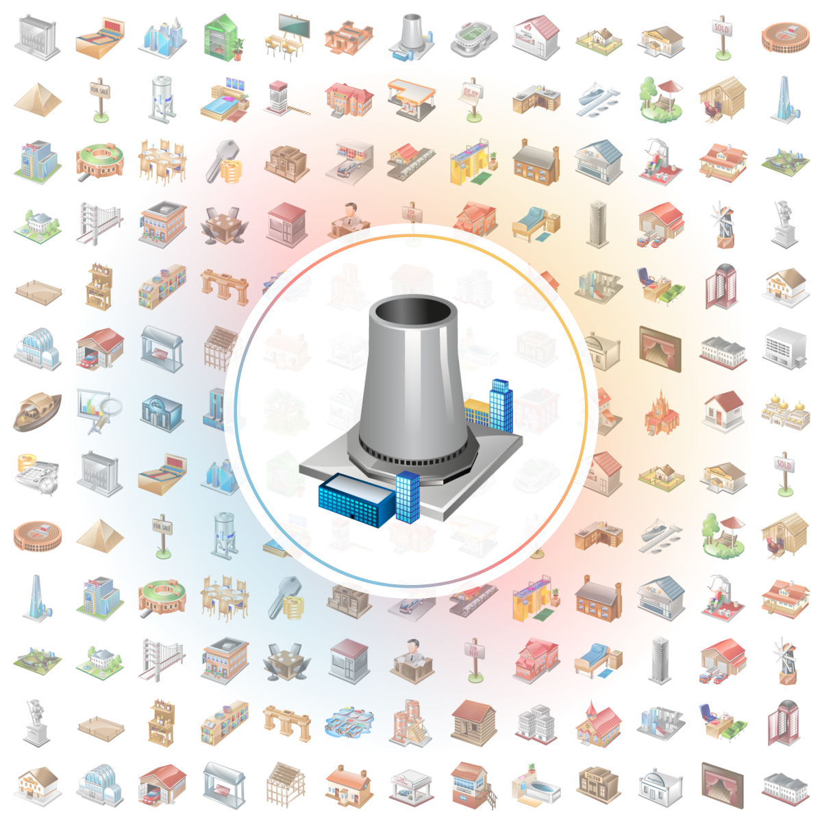 Power plant Icon - Iconshock