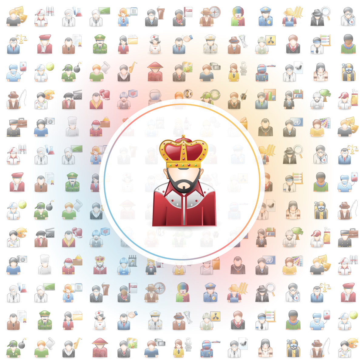 King Icon - Iconshock