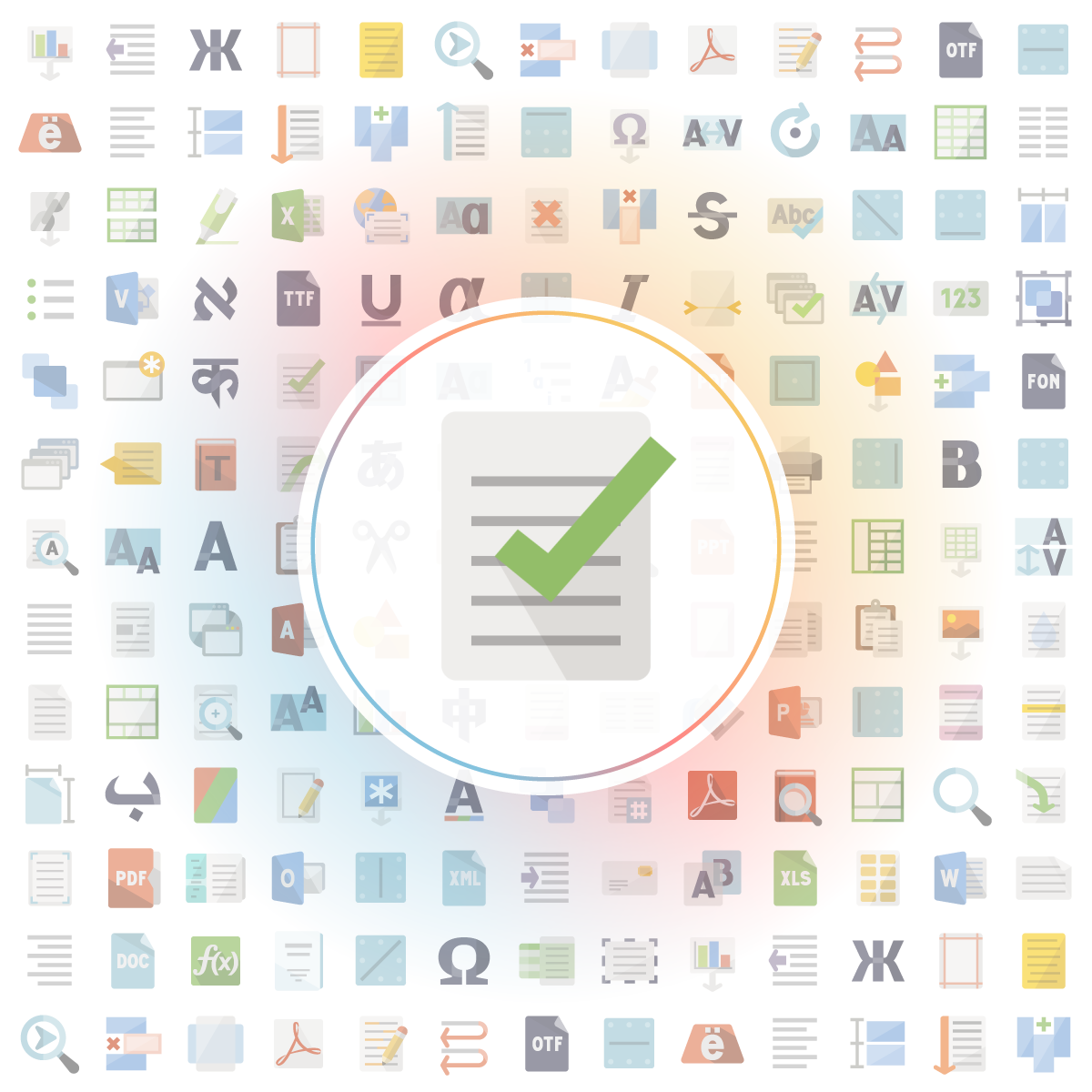 Accepted document Icons - Iconshock