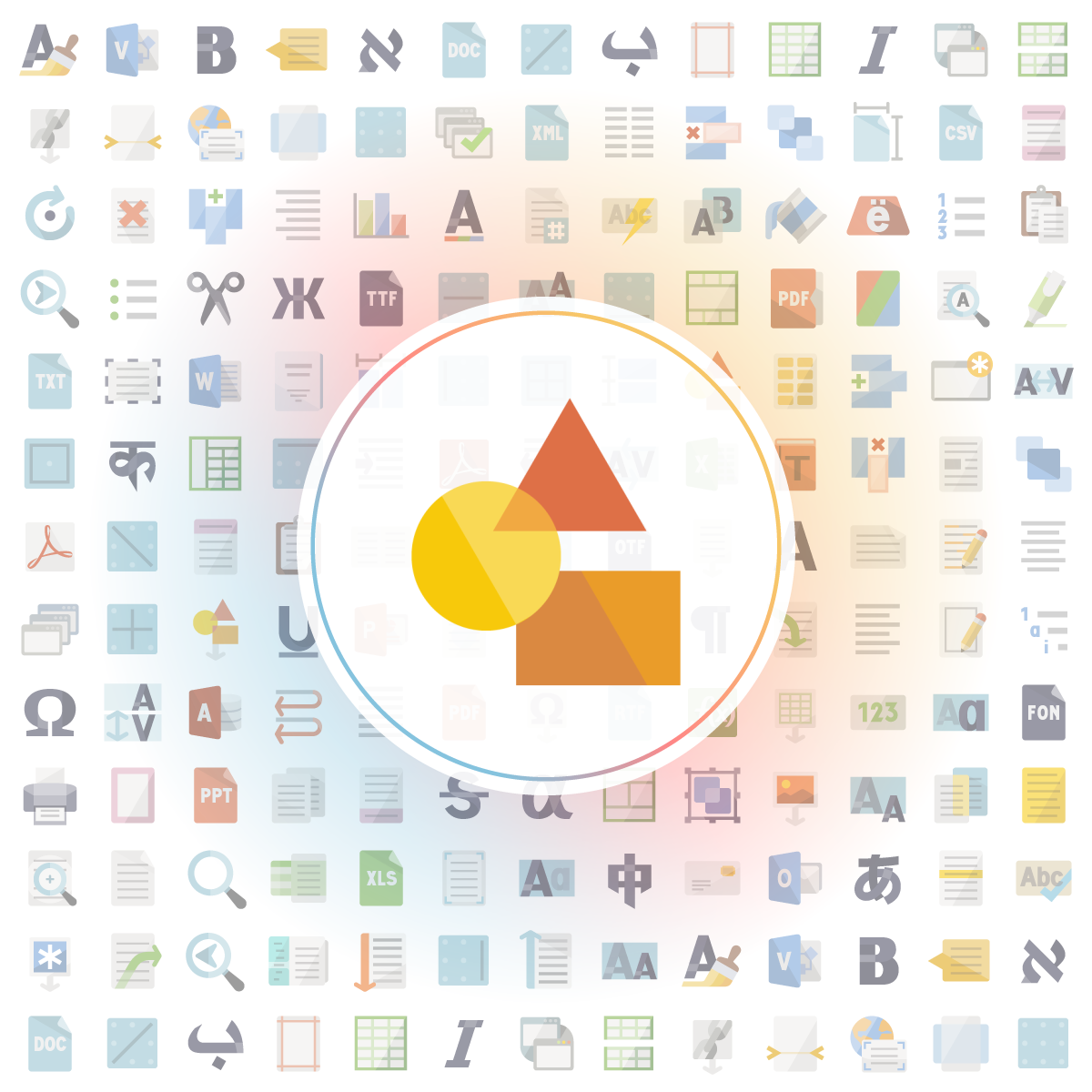 Shapes Icon - Iconshock
