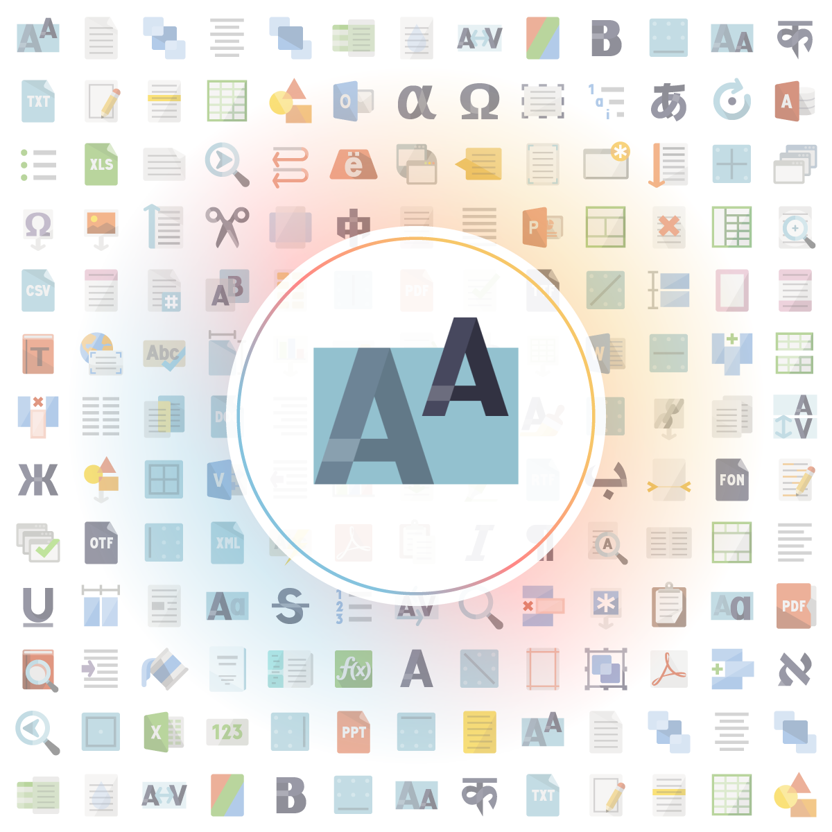 Superscript Icon - Iconshock