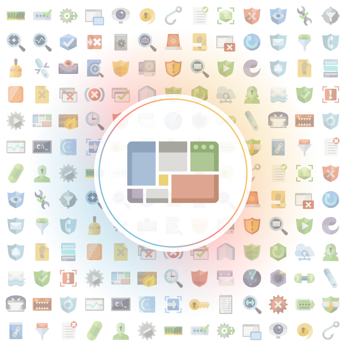 Aplication modules Icons - Iconshock