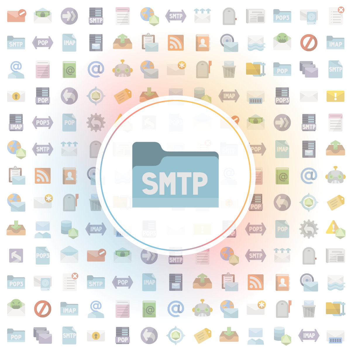 Smtp folder Icon - Iconshock