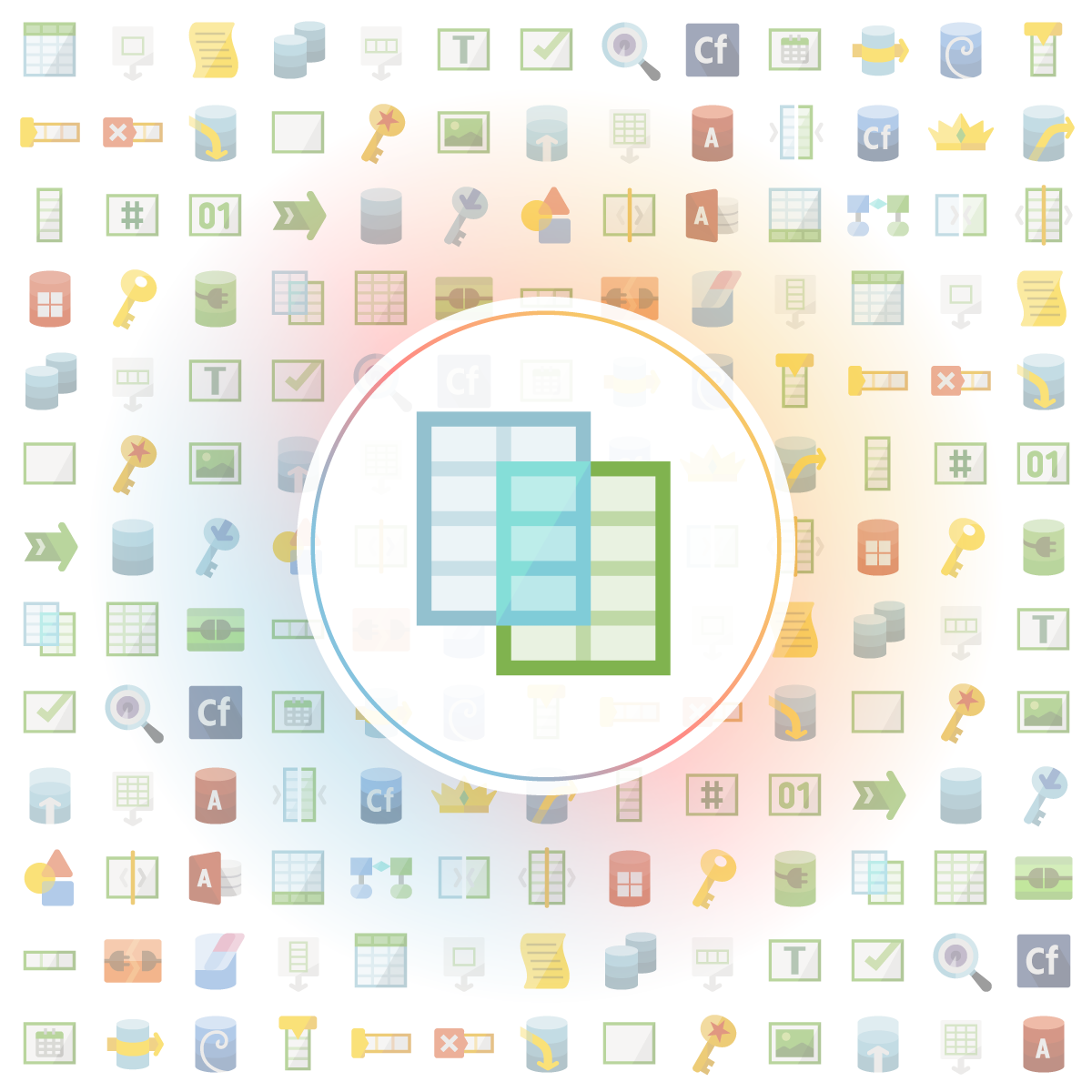 Merge tables Icon - Iconshock