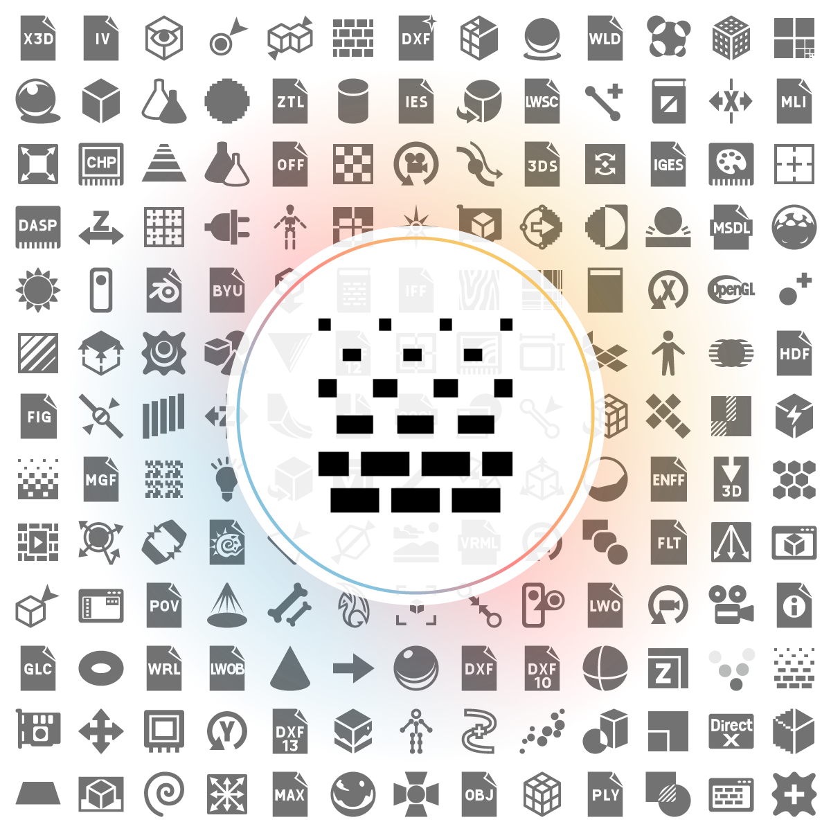 Diffusion Icon - Iconshock