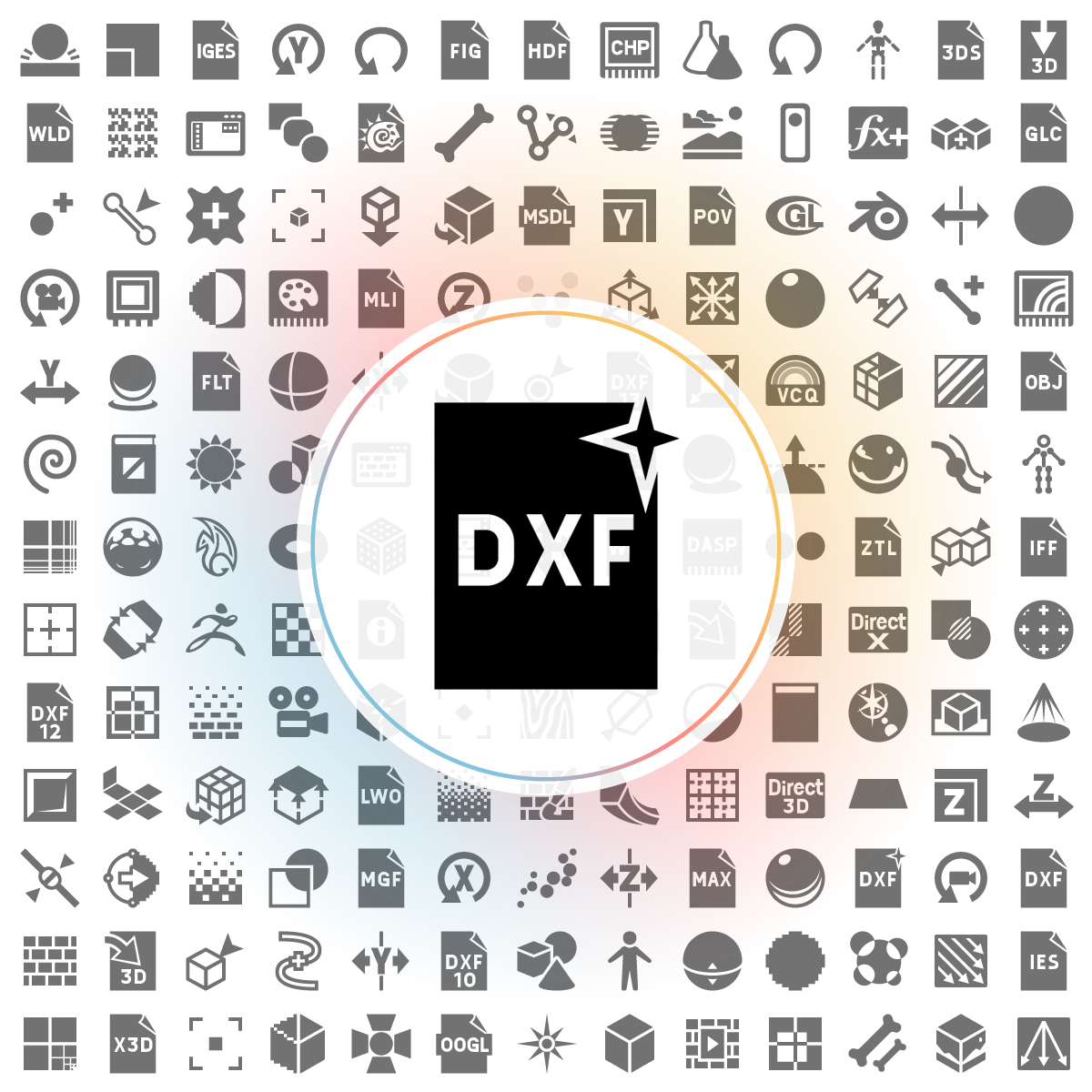 Generate dxf file Icon - Iconshock