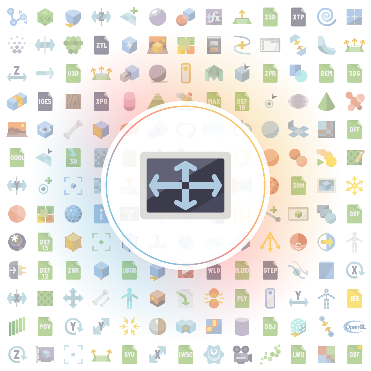 Geometric mean Icons - Iconshock