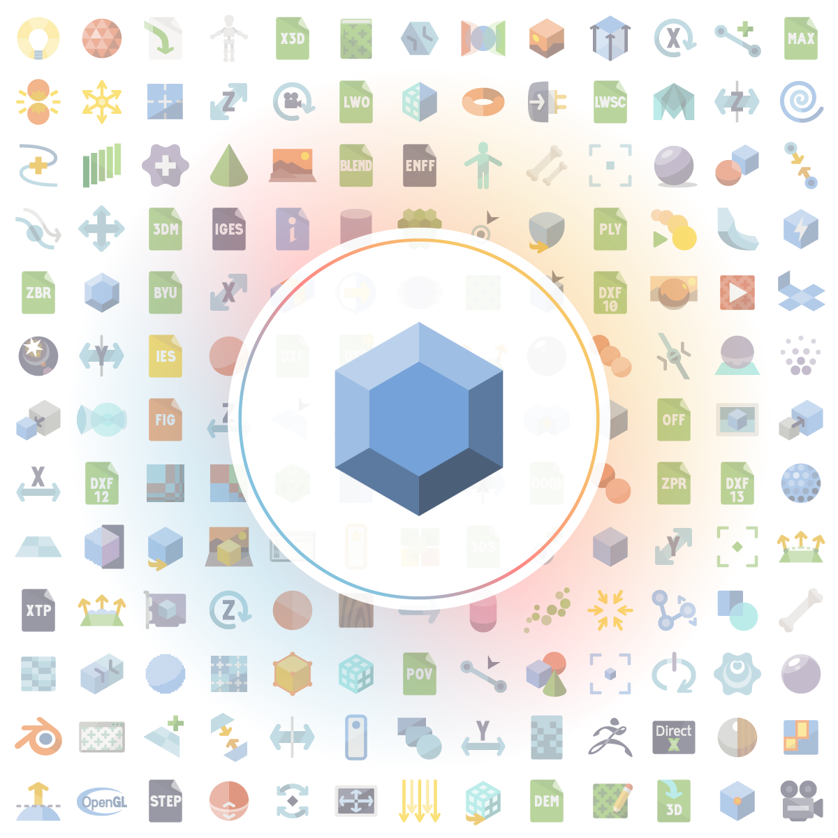 Extrude Icons - Iconshock