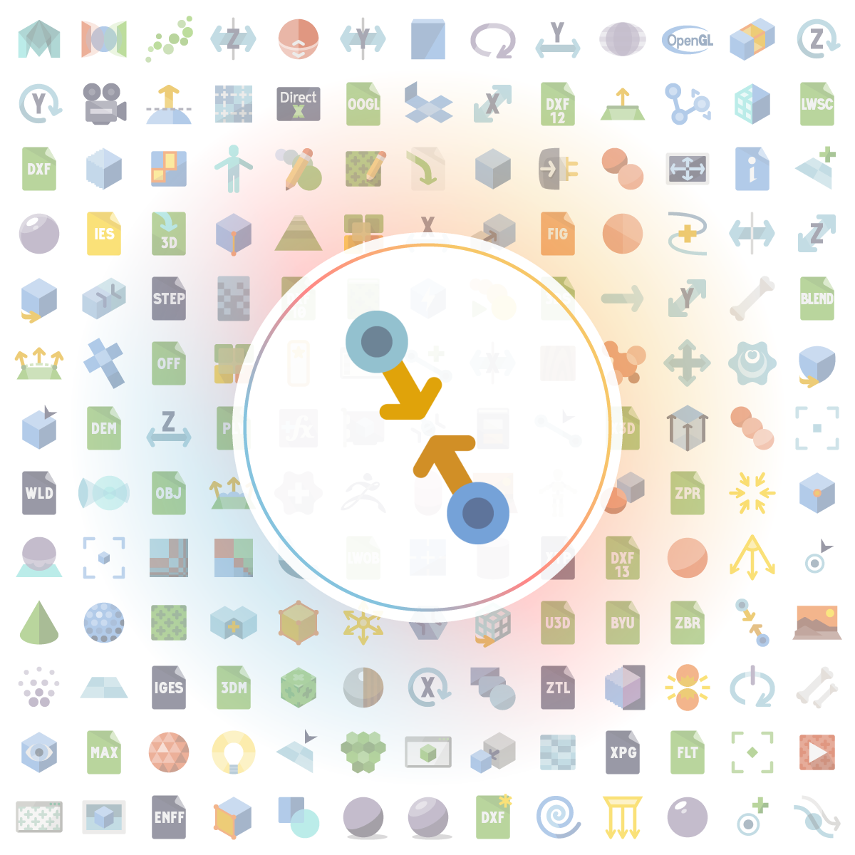 Connect points Icons - Iconshock