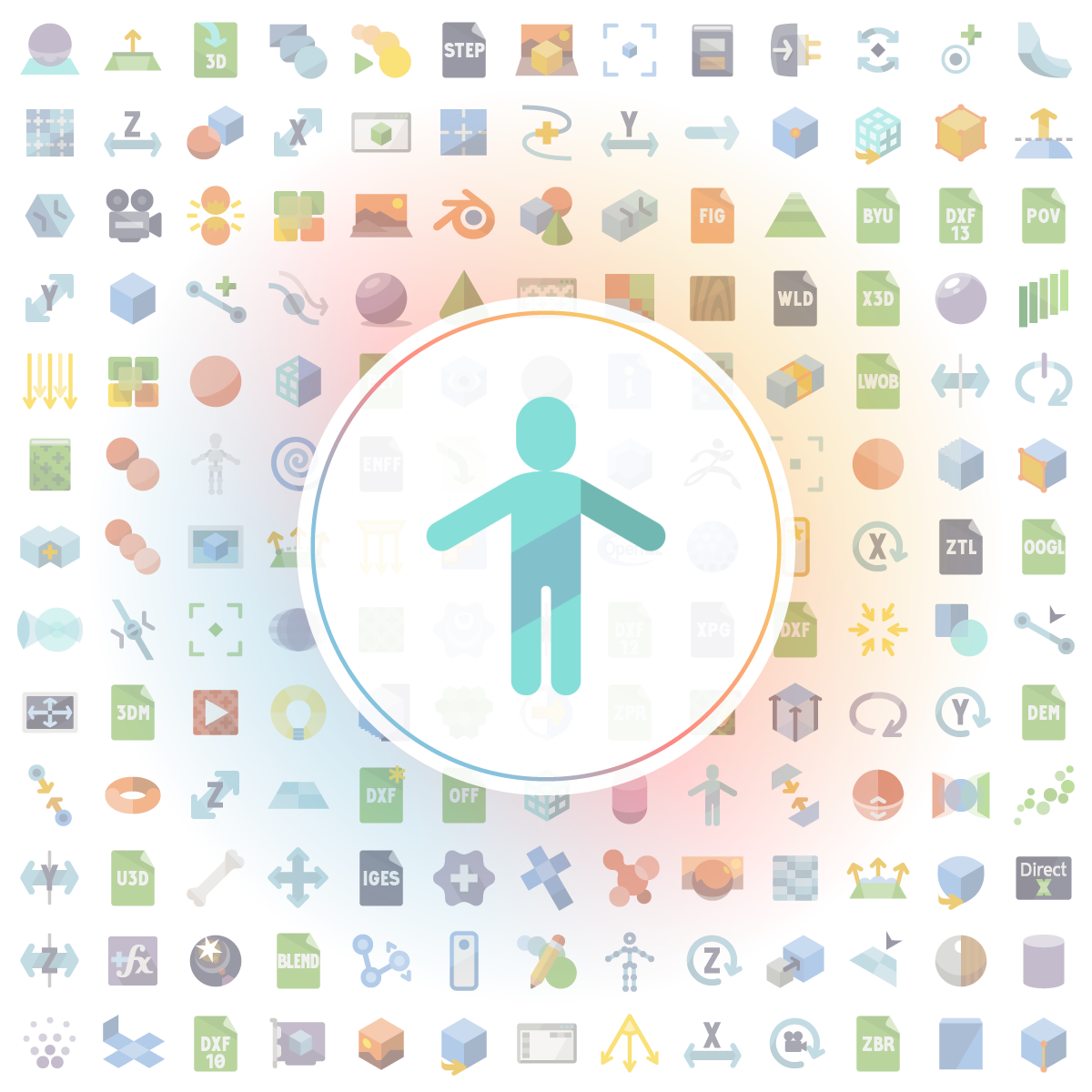 Pose Icons - Iconshock