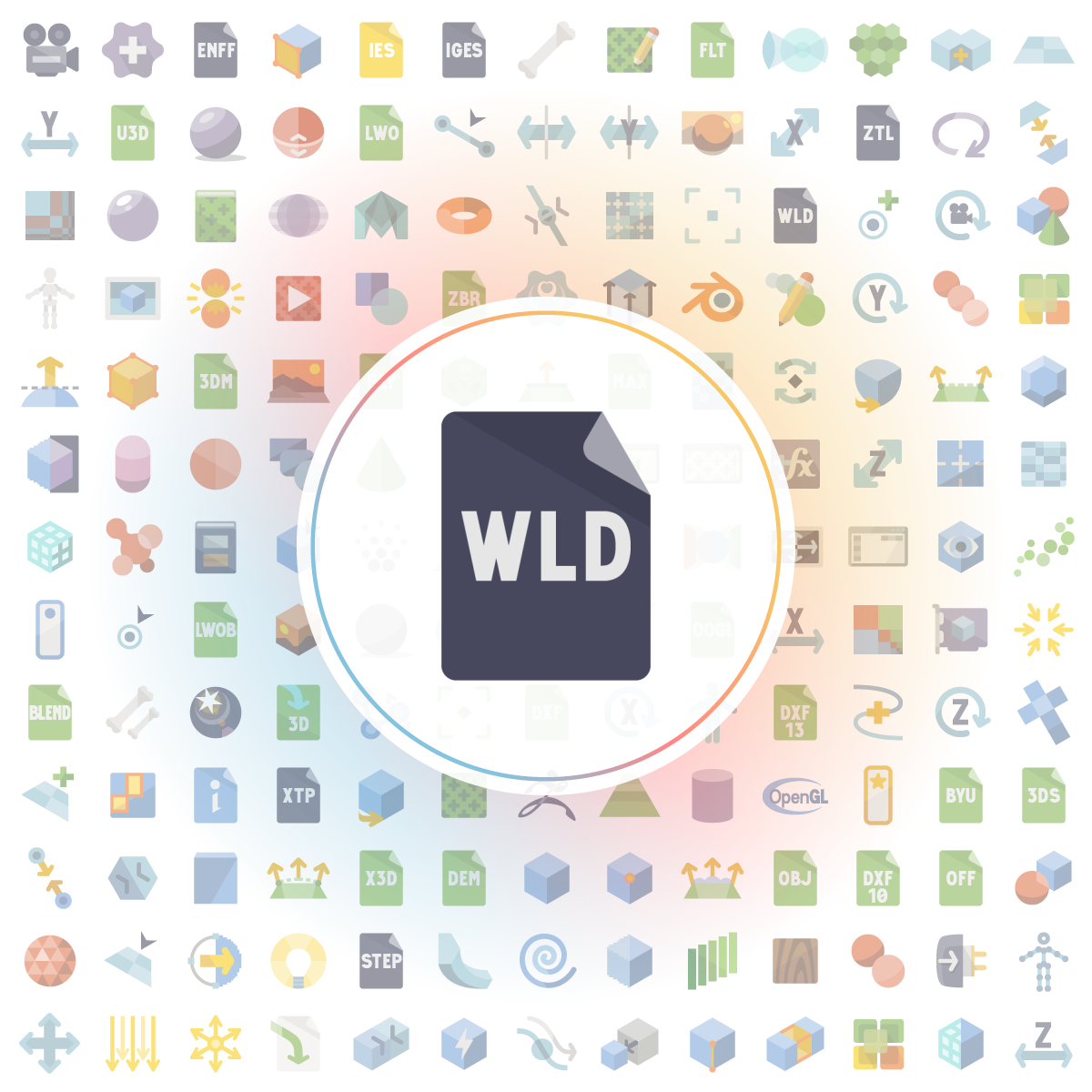 File format wld Icons - Iconshock