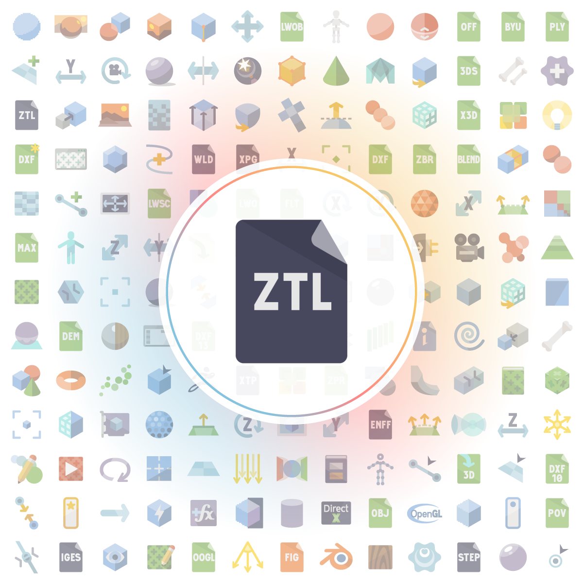 File_format_ztl Icons - Iconshock