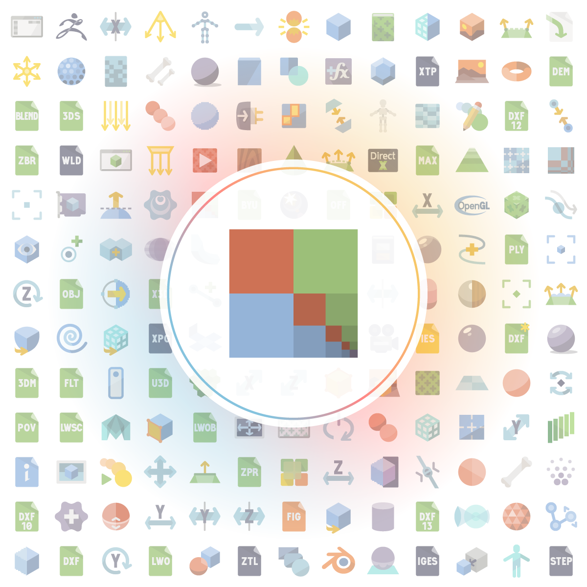 Diagramming Icons - Iconshock