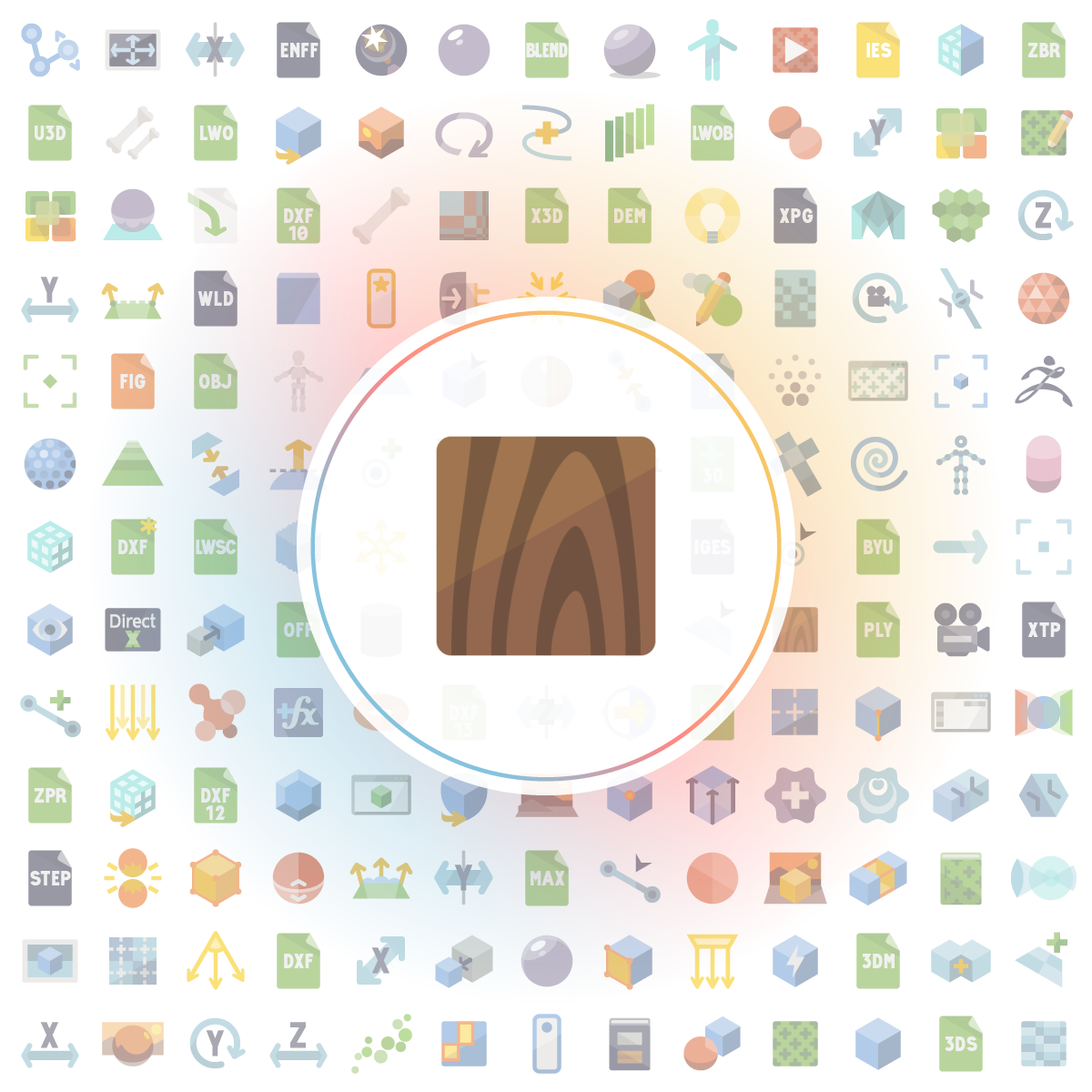 Procedural texture Icons - Iconshock