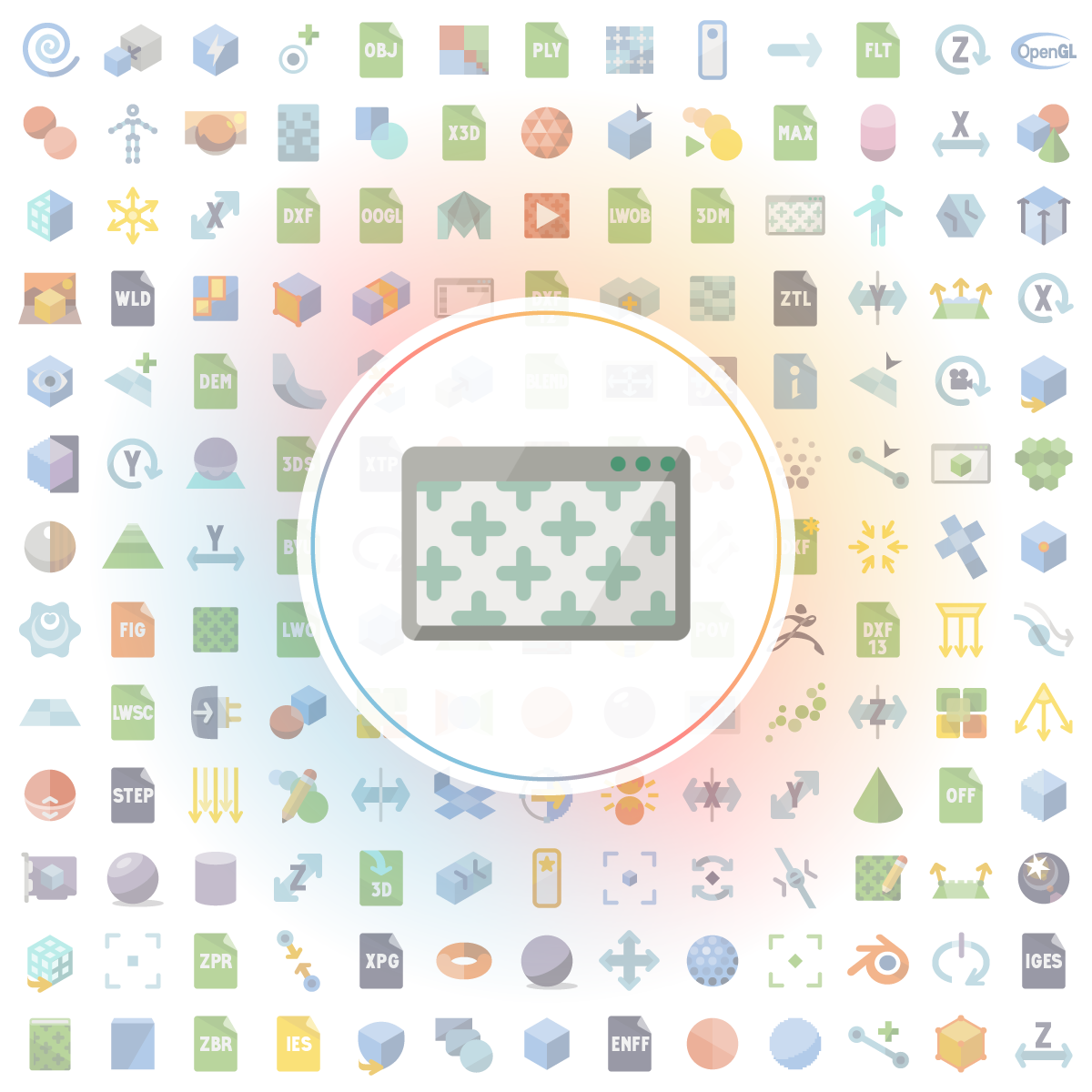Texture editors Icons - Iconshock