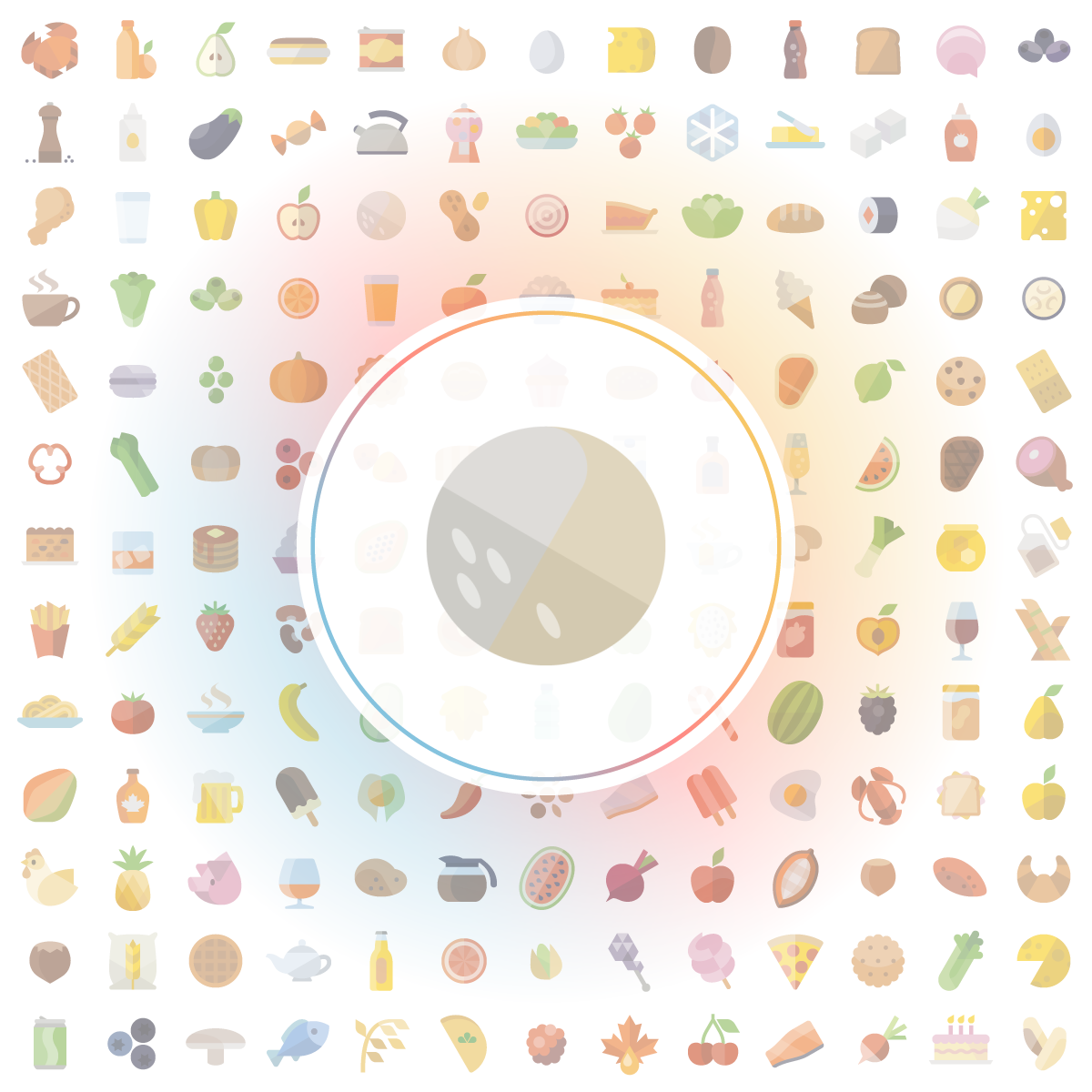 Rice crackers Icons - Iconshock