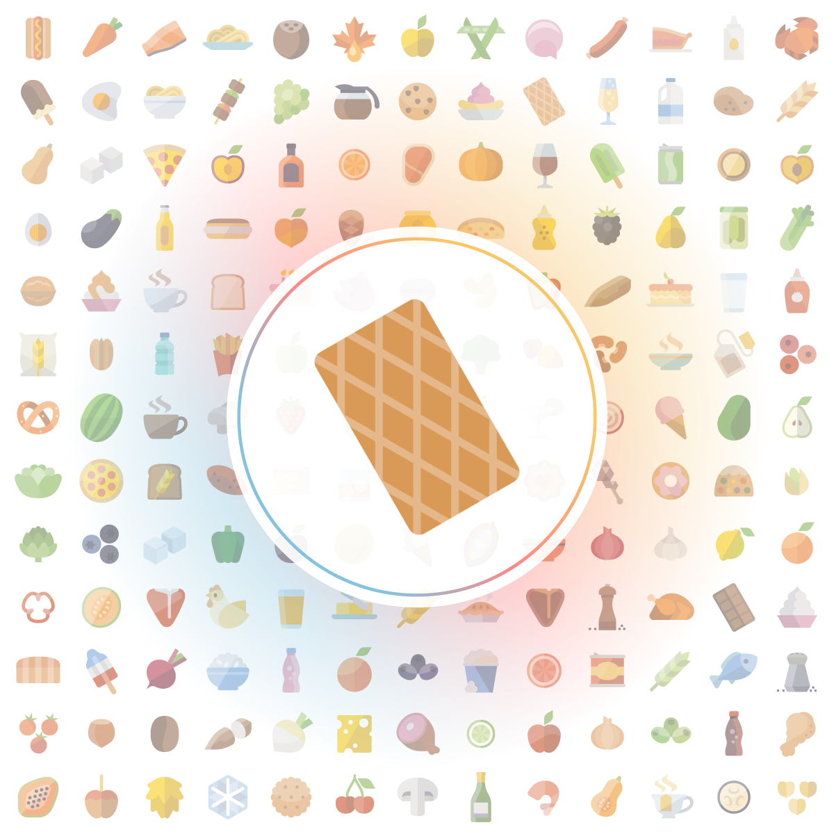 Wafer Icon - Iconshock