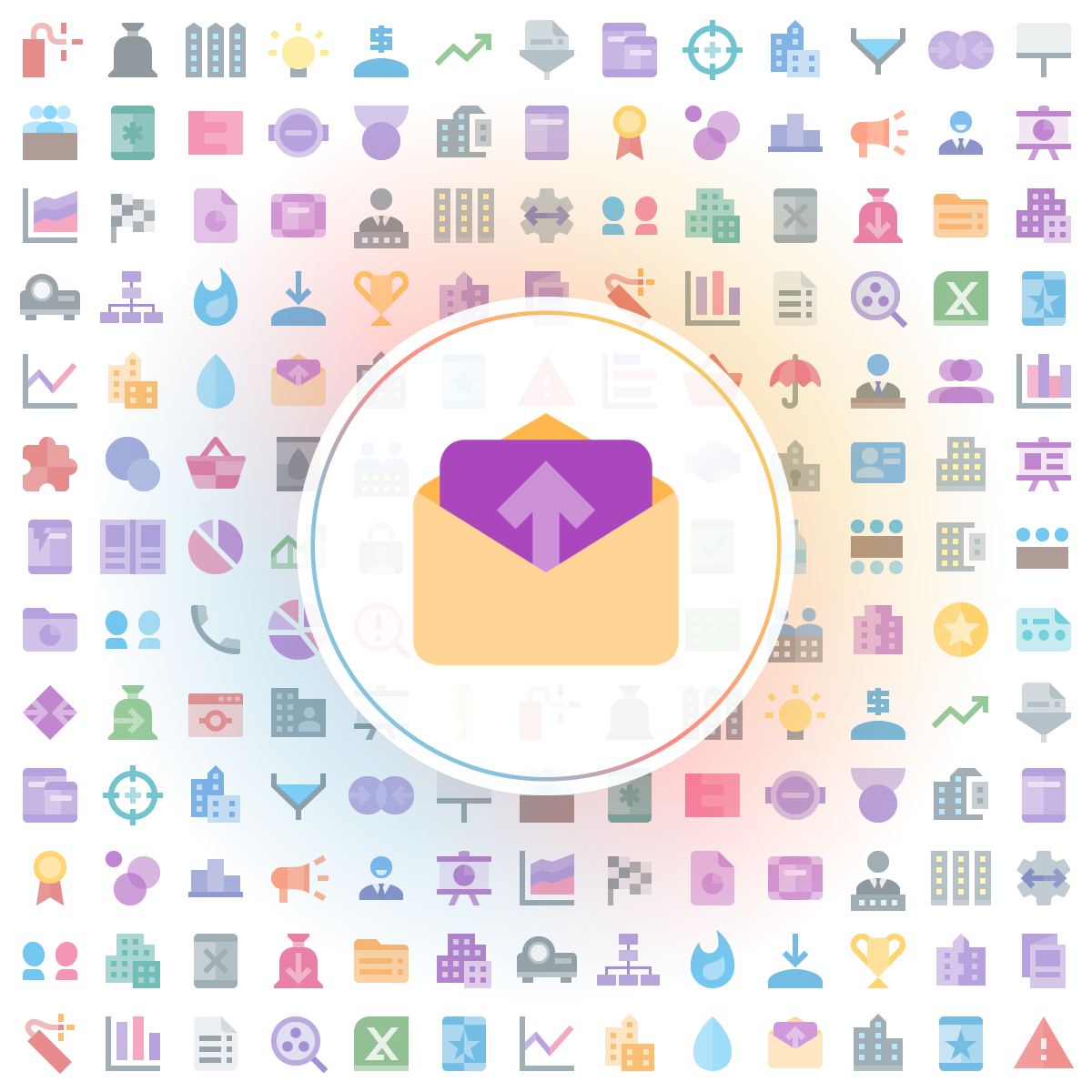 Extract mail Icon - Iconshock